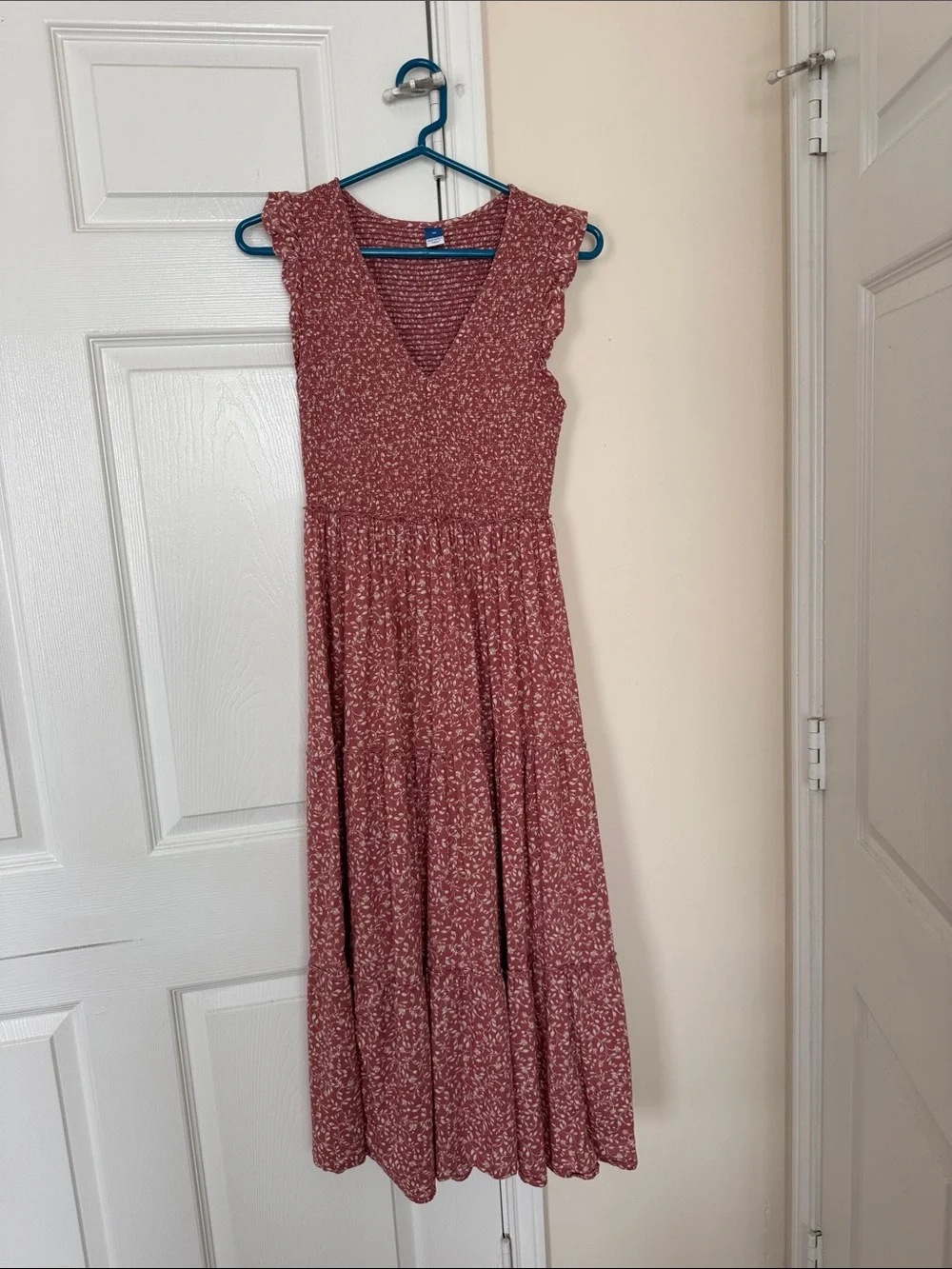 Old Navy | Dresses | Old Navy Dusty Rose Floral Maxi Dress | Poshmark